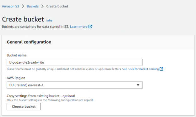 Aws S3 Read And Write Operations Using C David Dev Blog 2709